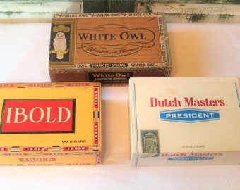 White Owl Cigar Box - Etsy