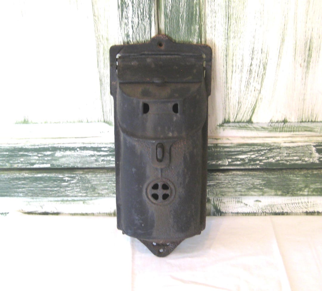 Antique Cast Iron Mailbox, Made by Griswold, Erie Pa. USA, Early 1900s ...