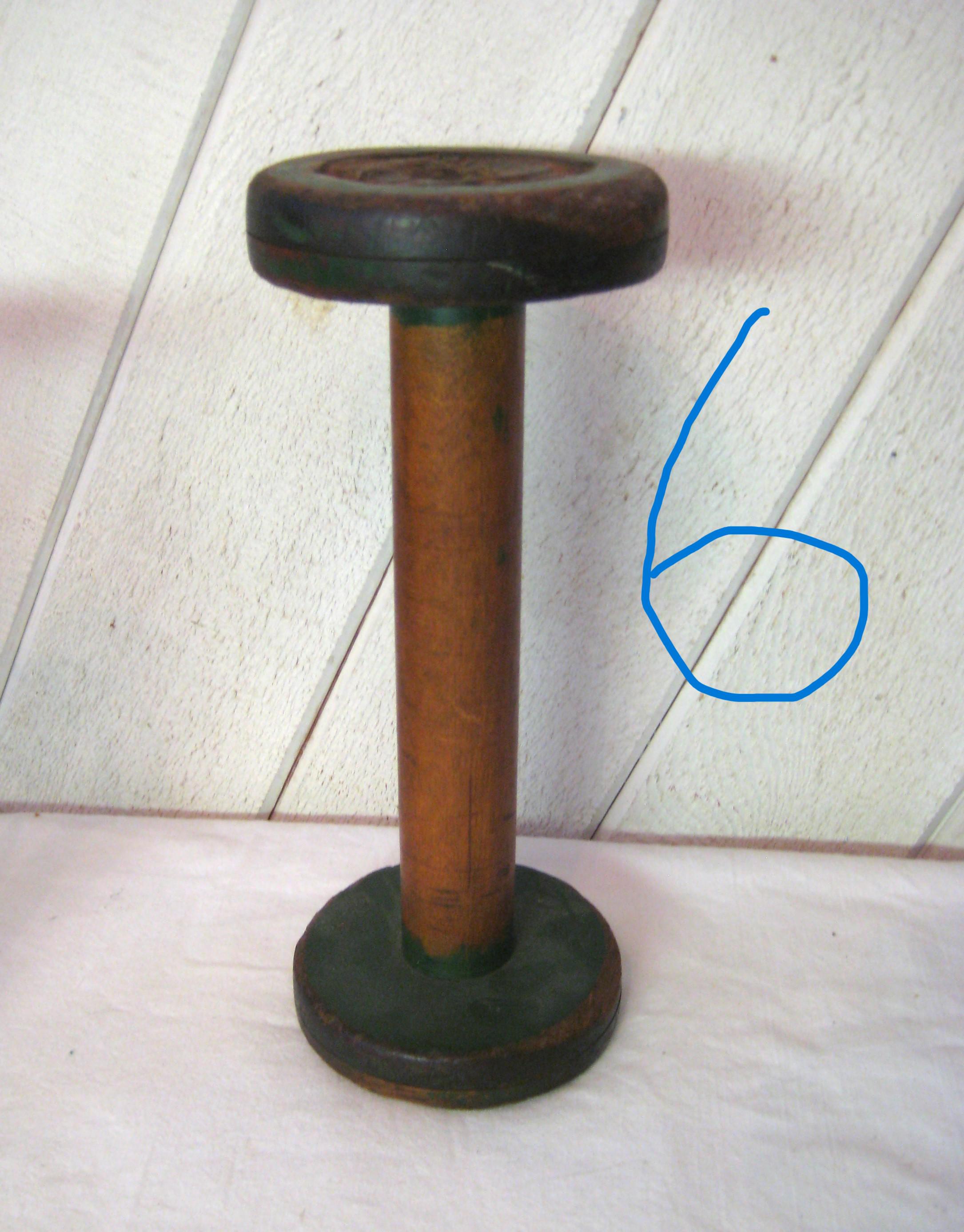 Antique Wood Spools, Wooden Bobbins, Beehive Spool, Dark Brown Beige ...