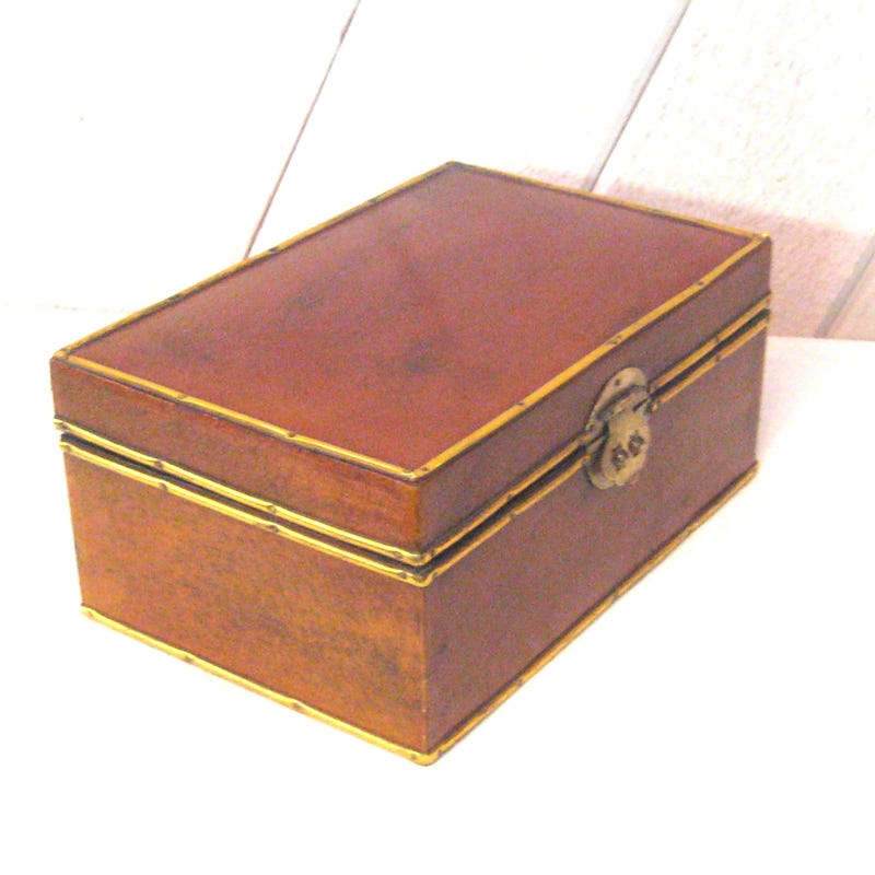 Asian Hinged Wood Box - Etsy