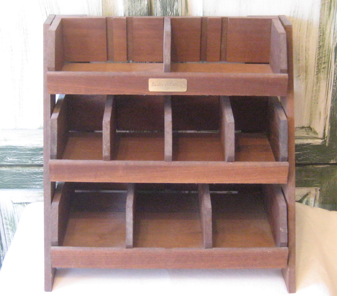 Vintage Solid Wooden Store Display Stand, Three Tiered Graduating ...