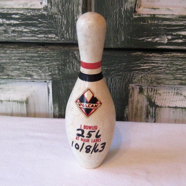Wood Bowling Pin - Etsy