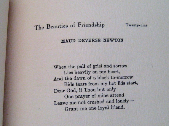 Imagenes De Poemas De Amistad