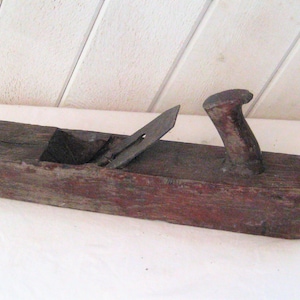 Antique Large Wood Planer Rustic Distressed Wood Working - Etsy
