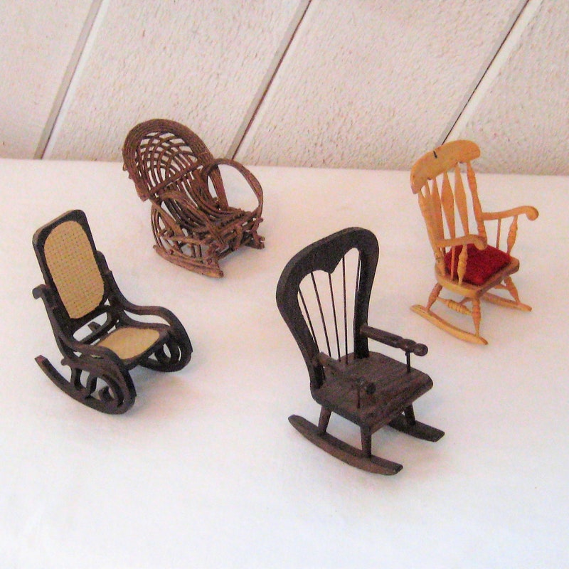 Wood Rocking Chair - Etsy