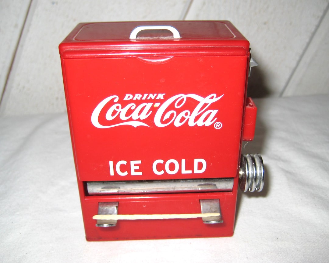 Vintage Coca Cola Toothpick Holder Dispenser, Coke Diner Decor, 1995 ...