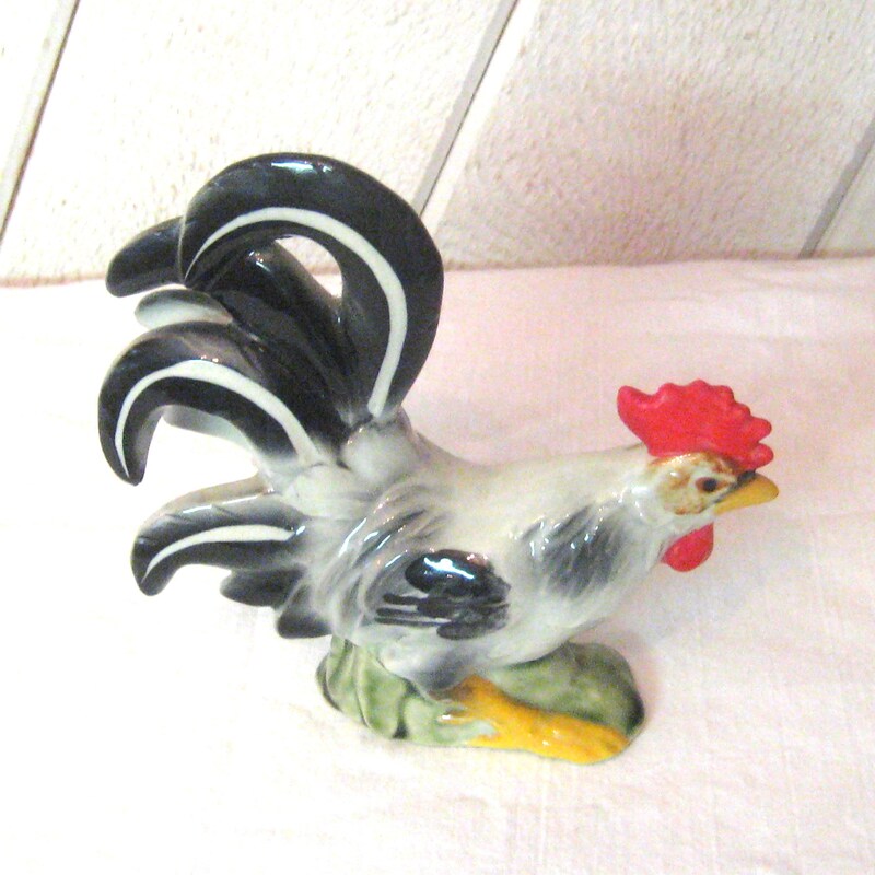 Rooster Statue - Etsy