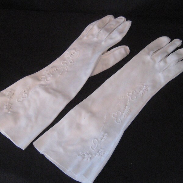Embroidered Gloves - Etsy