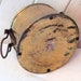 Decorative Brass Indoor Planter, Rusty Handles, Hammered Brass ...