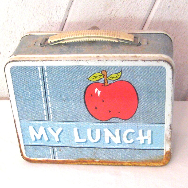 1950s Lunch Box - Etsy