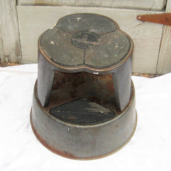 Vintage Step Stool - Etsy