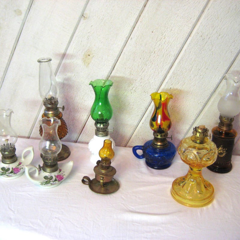 Small Pink 1950s Lamp - Etsy