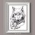 Wolf and Baby Original A3 Pencil Drawing - Etsy