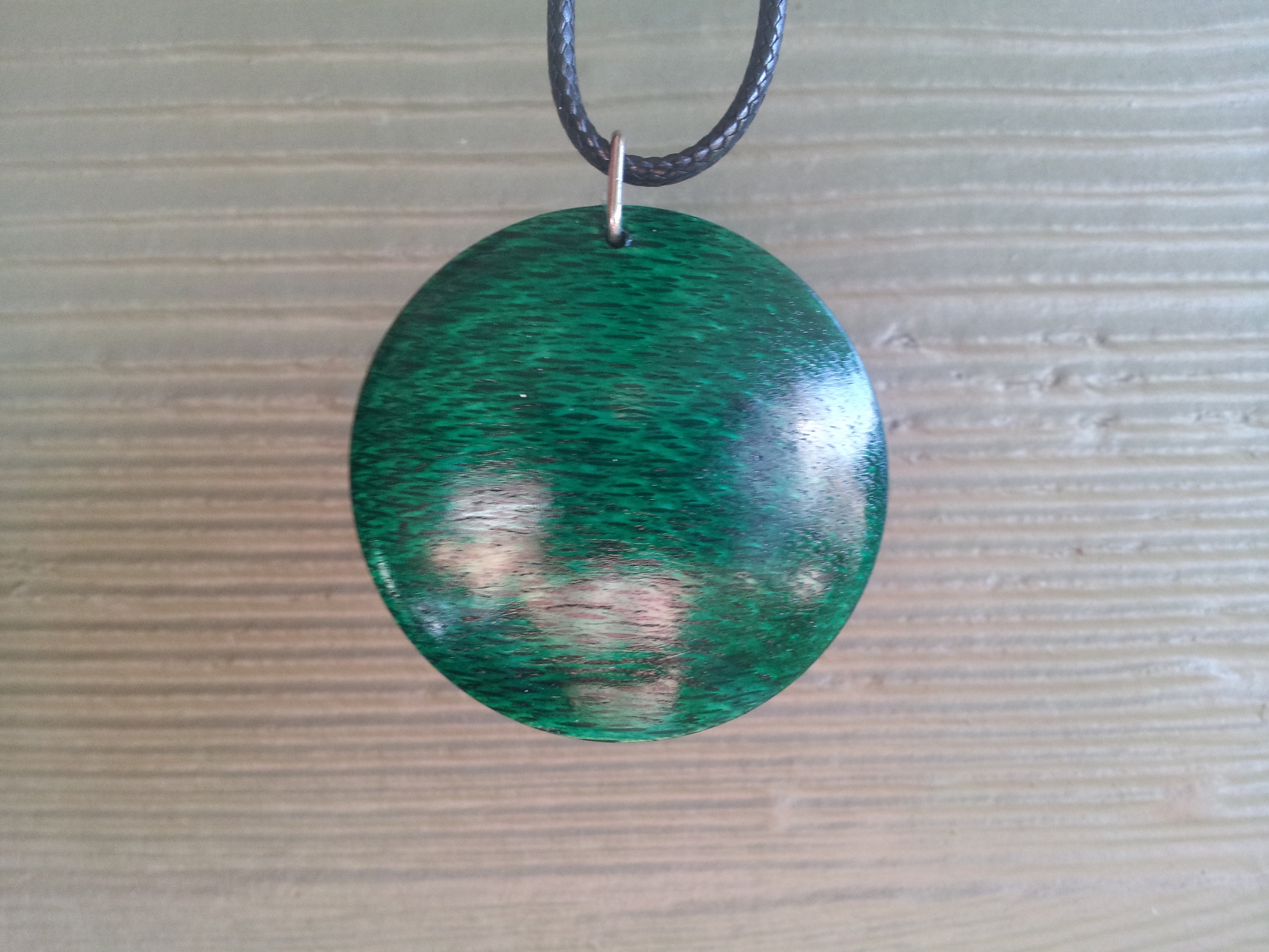 Witch's Knot Protection Amulet in Forest Green Stained | Etsy