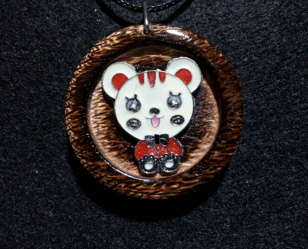 Burnt Oak Mouse Pendant, Mouse Jewelry, Mouse Necklace, Burnt Oak ...