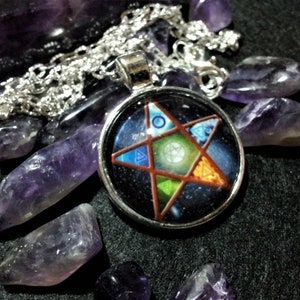 Pentacle Necklace,spiritual Jewelry,wiccan Jewelry, Pagan, Protection ...