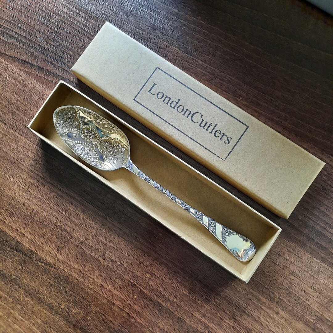 Sterling Silver Berry Spoon Hallmarked London, Circa 1829 Great Gift ...