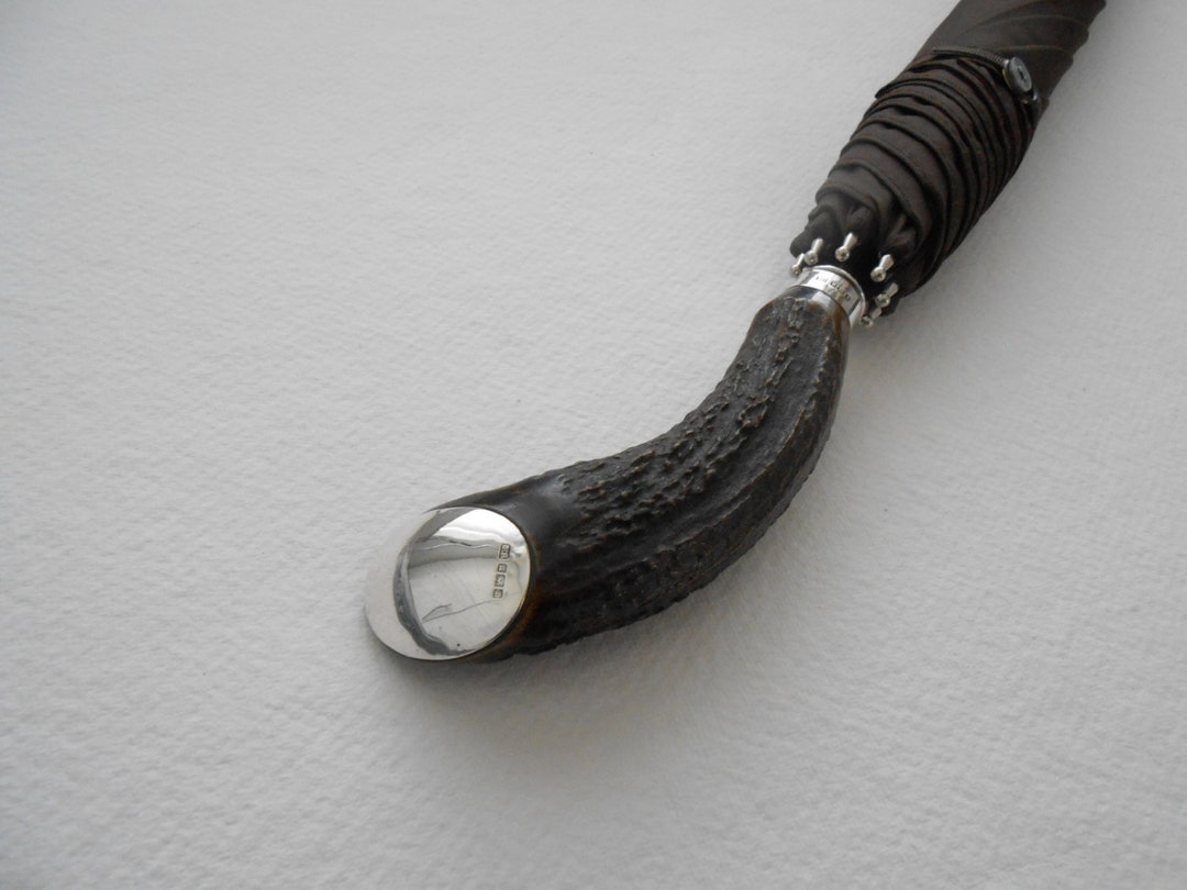 Ladies Umbrella With Sterling Silver Handle 1911 New Umbrella With ...