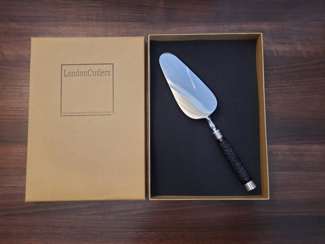 Silver Plated Cake Trowel With Horn Handle Unique Cake Server Fabulous ...