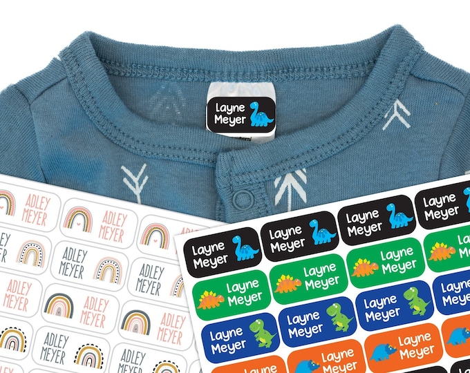 Ultrastick™ Waterproof Clothing and Property Labels, Simply Peel and ...