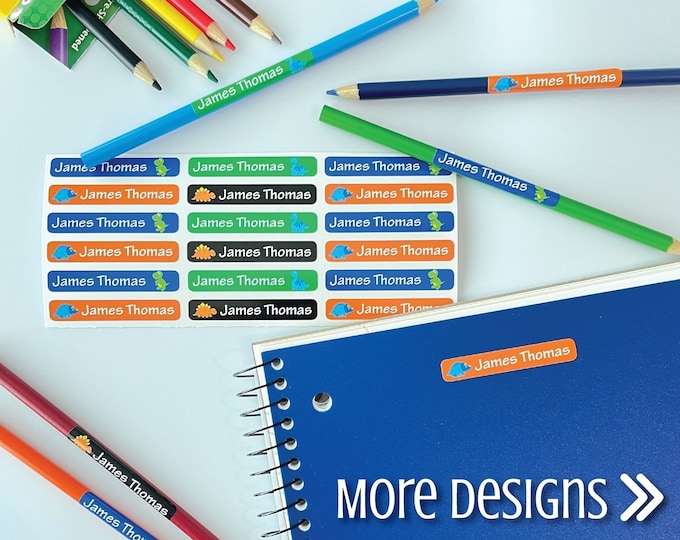 School Supply Labels Waterproof Labels for School - Etsy