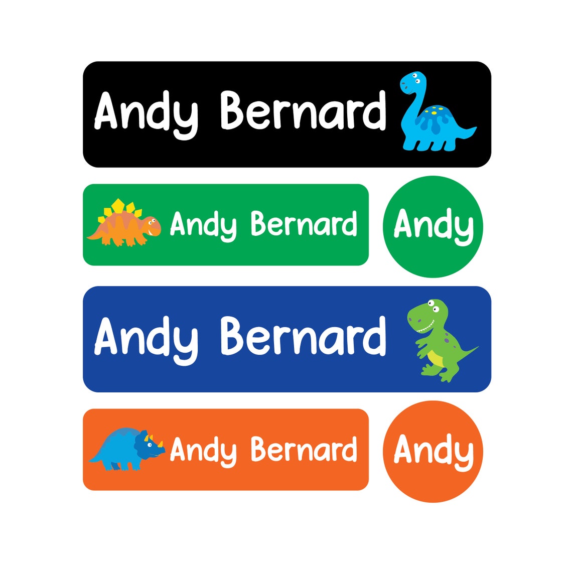 Daycare Pack - Set of 60 Labels - Baby Bottle Labels, Daycare Labels ...