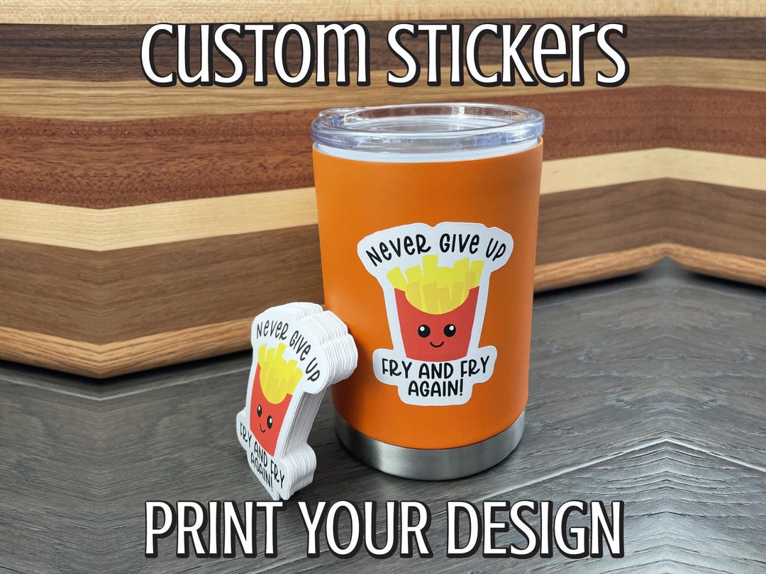 Custom Die Cut Stickers - Vinyl Stickers and Labels - Business Logo ...