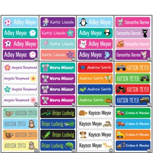 Camp Pack - 164 Name Labels - Summer Camp Labels - Name Stickers ...