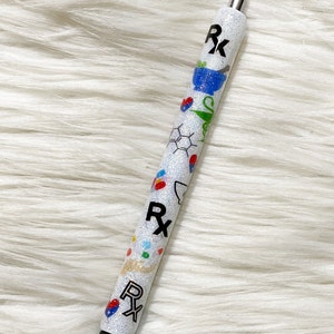 Pharmacy Glitter Pen/medical Glitter Pen/pharmacist Glitter Pen ...