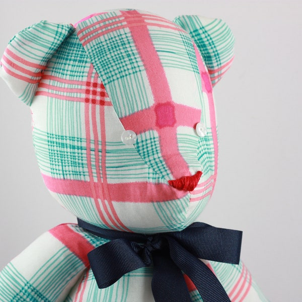 Teddy Bear Made From Clothes - Etsy