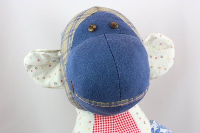 Custom Memory Monkey Stuffed Animal Personalized Memory Animal Custom ...