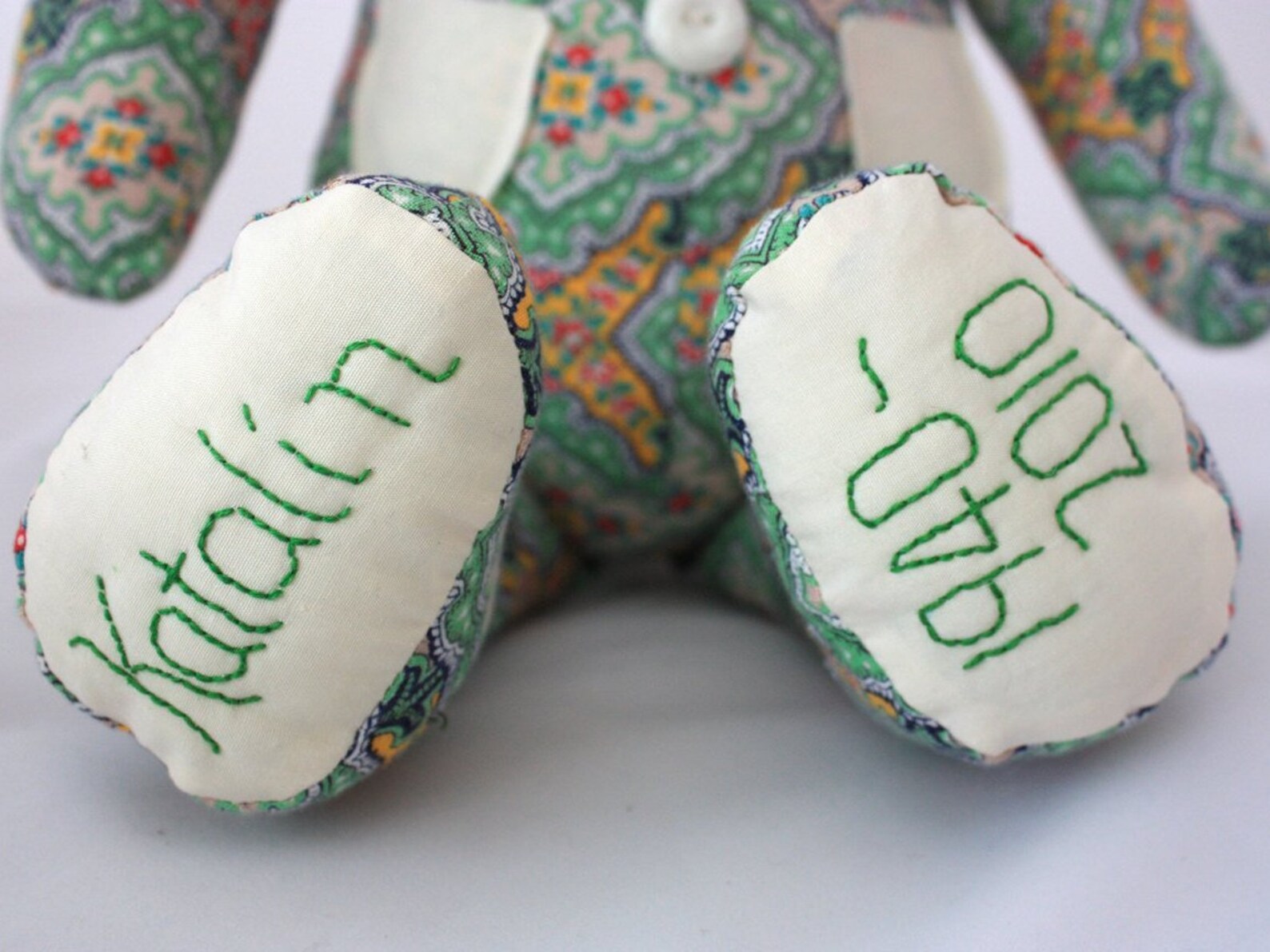 Custom Created Memory Bear Personalized Teddy Bear Baby Keepsake ...