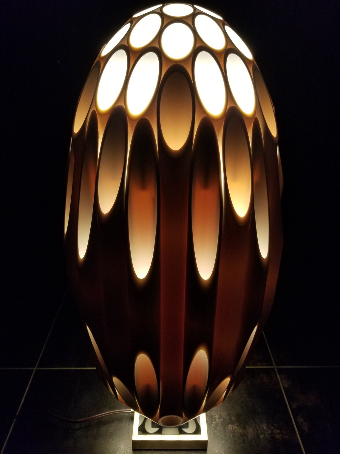 Rougier Tube Lamp Recreation of a Rare Star Trek Prop - Etsy