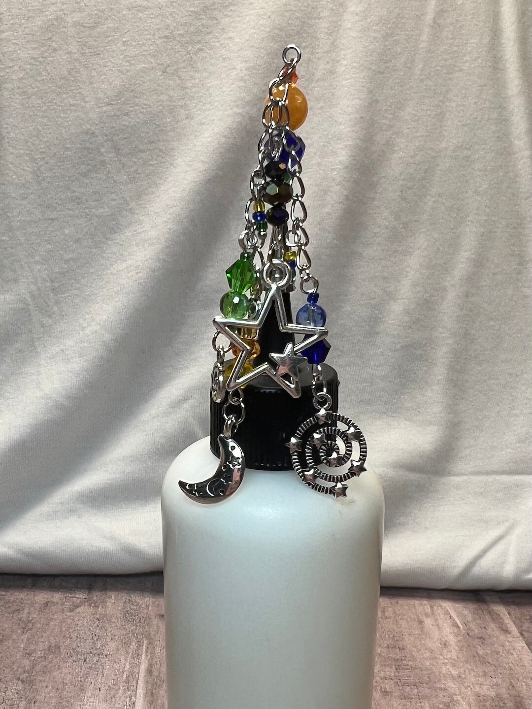 Beaded Glue Pin - Starry Night - Etsy