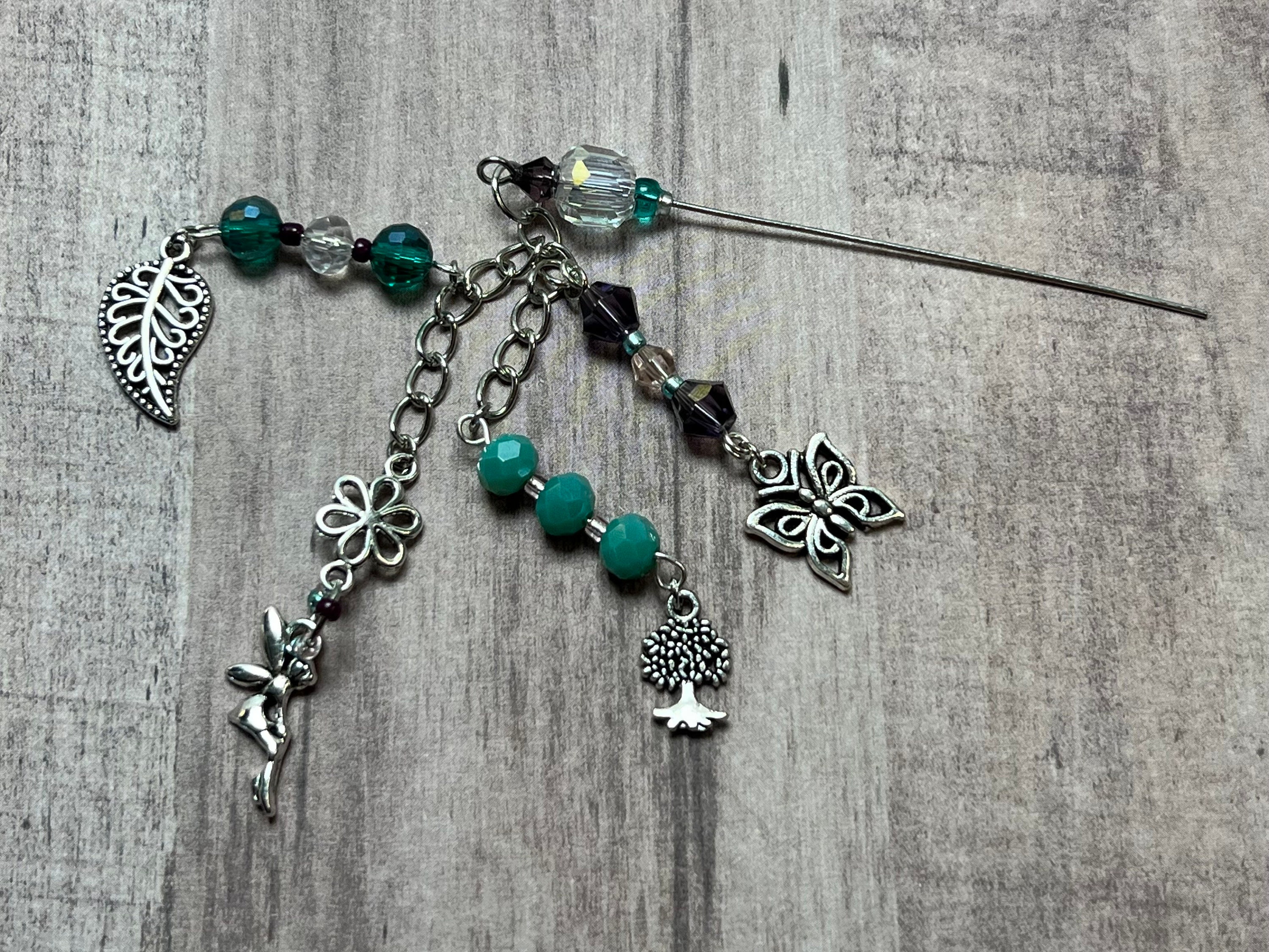 Beaded Glue Pin - Fairy Life - Etsy