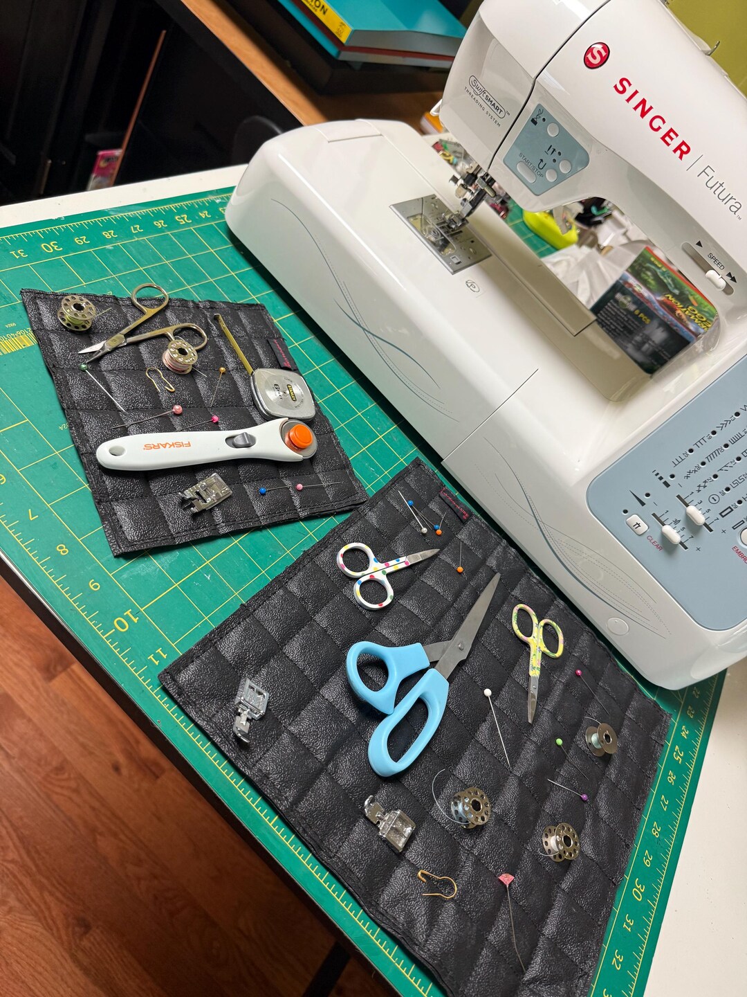 Magnetic Sewing Pad, Needle Organizer, Bobbin Holder - Etsy