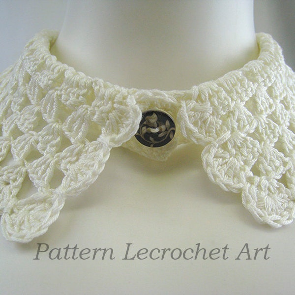 Crochet Collar - Etsy