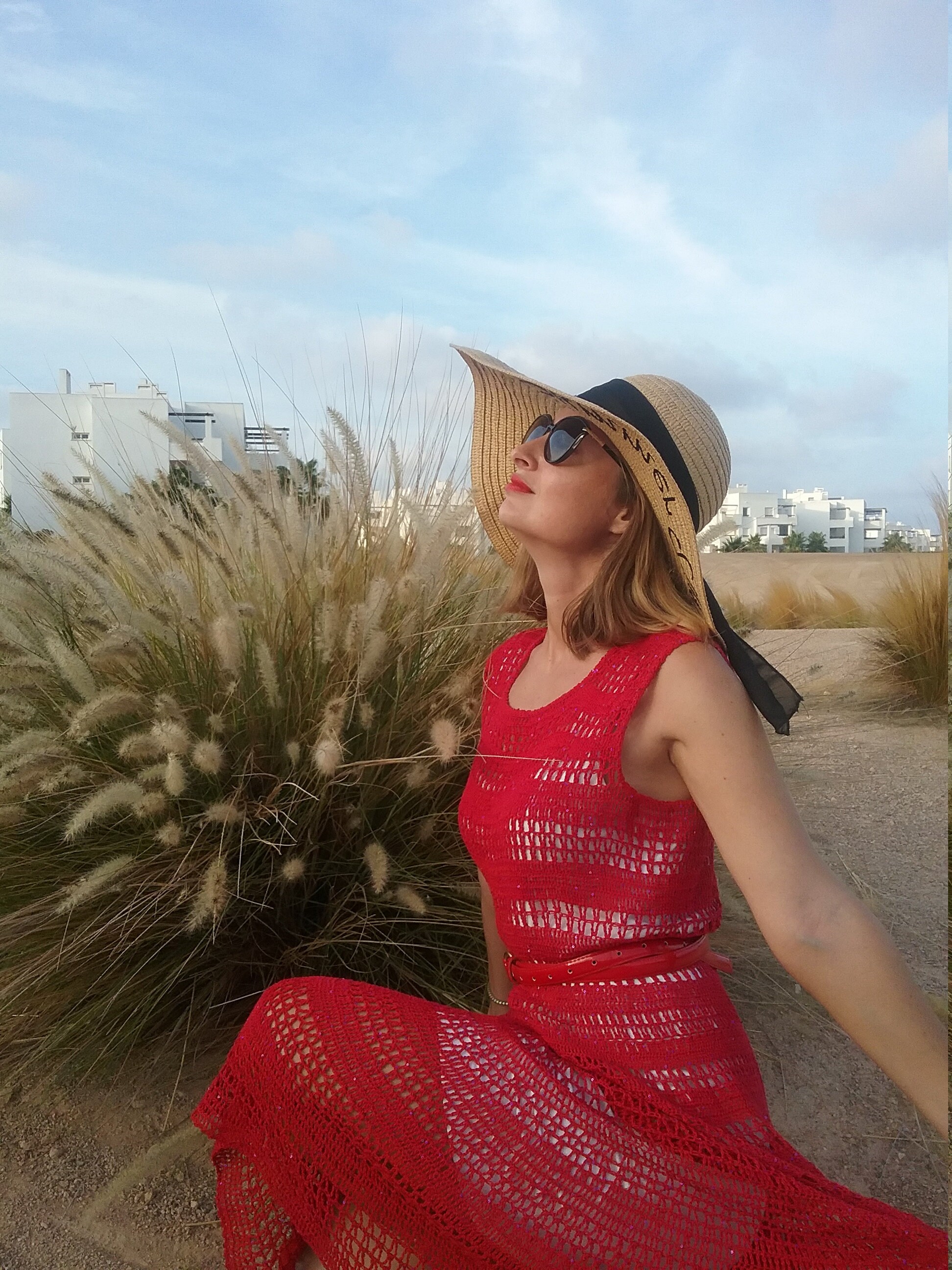 CROCHET FASHION TRENDS Exclusive Red Crochet Dress Made to - Etsy