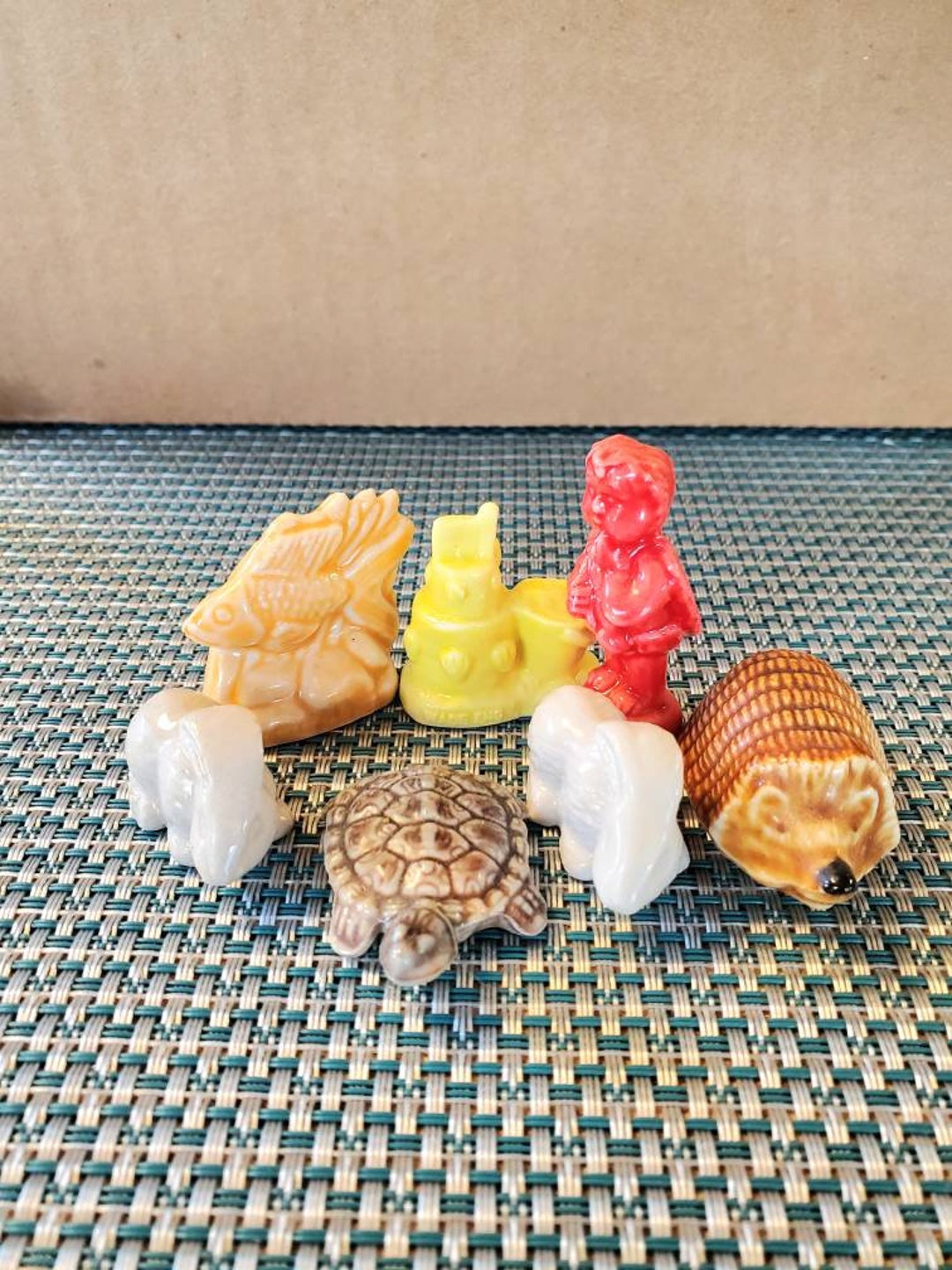 Rose Tea Figurines Ceramic Animals - Etsy