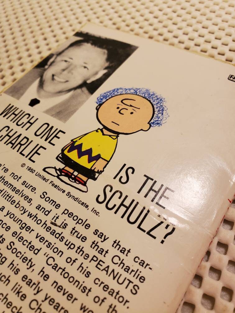 Booklet 50s Peanuts Snoopy Charles Schulz - Etsy