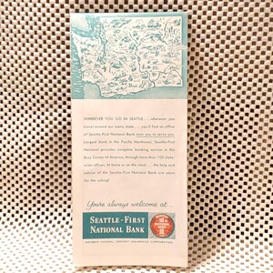 Pamphlet, 60s, City of Seattle Map - Etsy