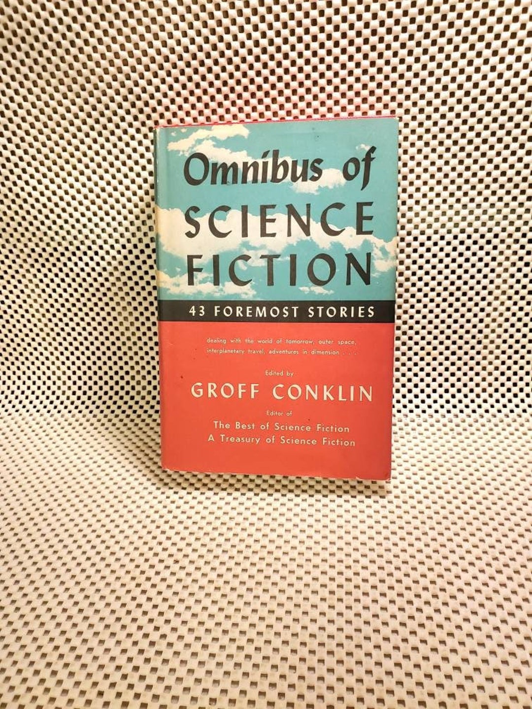 BOOKS, 50s, Omnibus of Science Fiction, Conklin - Etsy