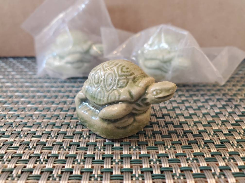 Rose Tea Figurines Ceramic Animals - Etsy