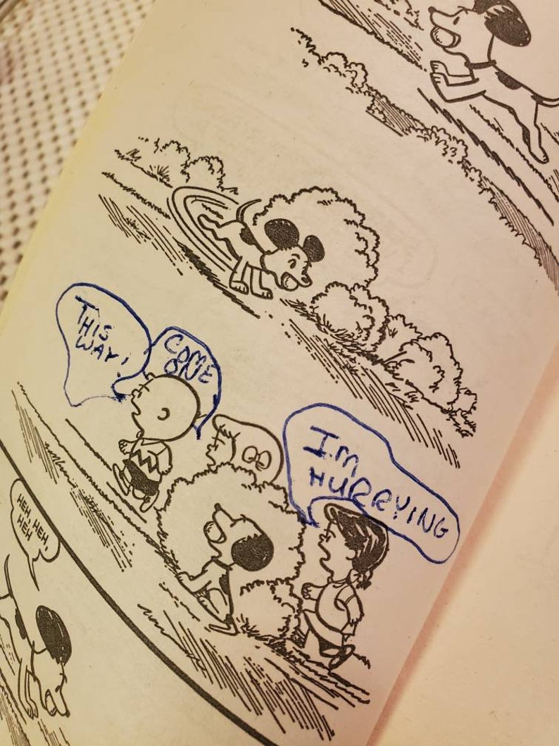 Booklet, 50s, Peanuts Snoopy Charles Schulz - Etsy