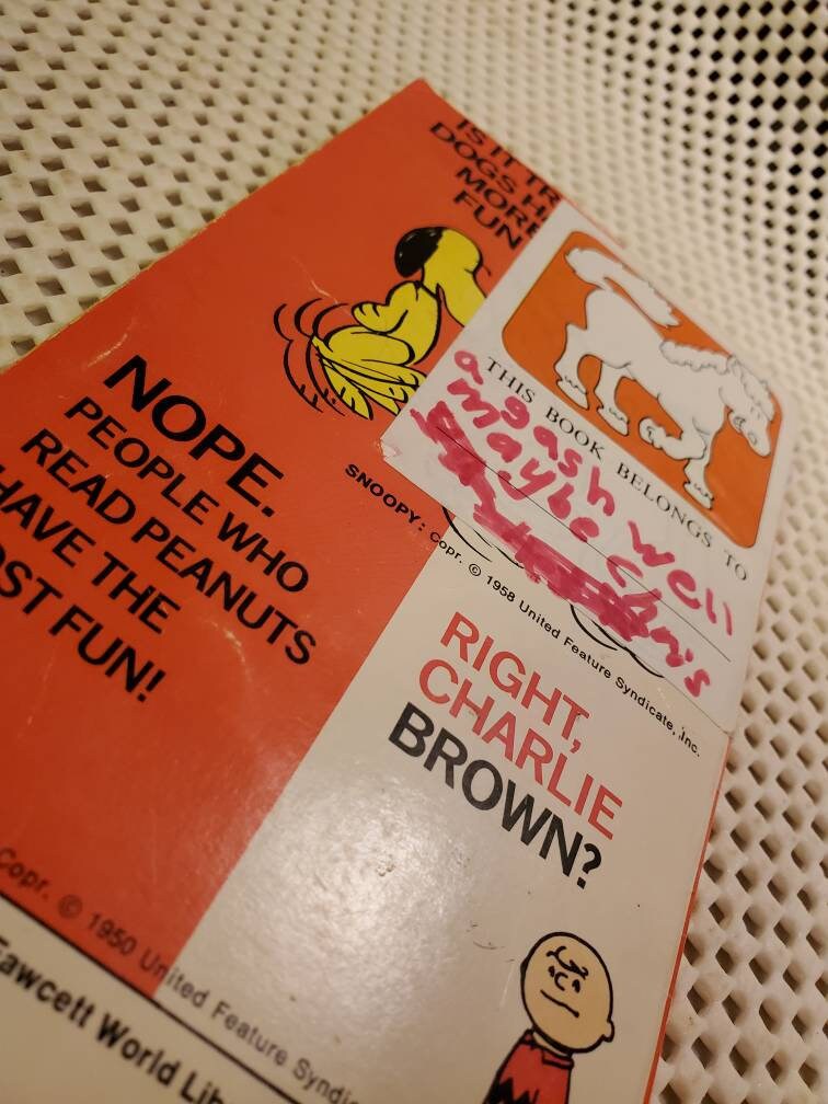 Booklet 50s Peanuts Snoopy Charles Schulz - Etsy