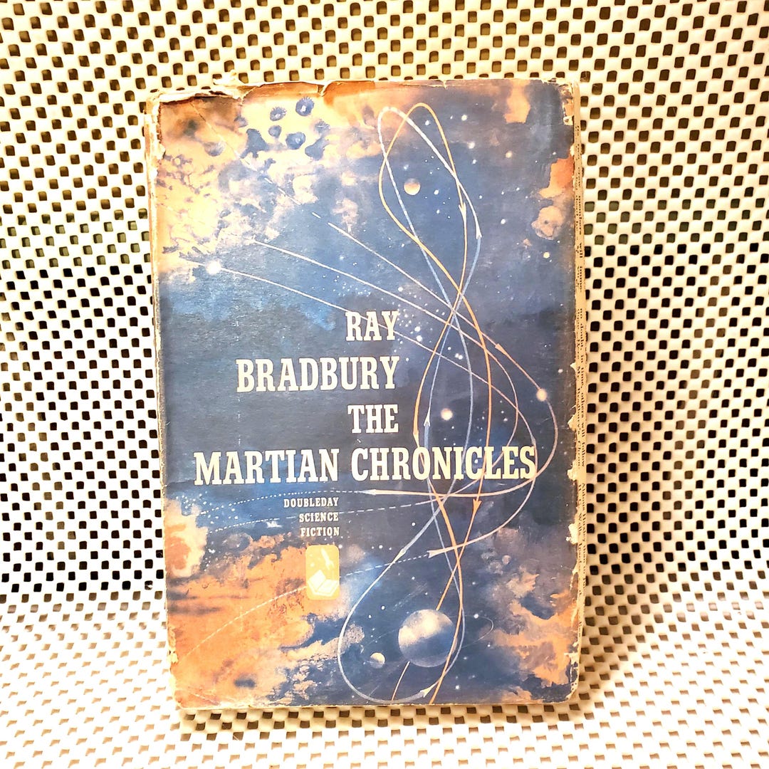 BOOKS, 50s, Classic, Ray Bradbury, the Martian Chronicles - Etsy