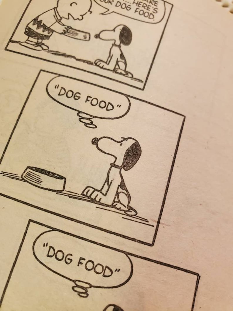 Booklet 50s Peanuts Snoopy Charles Schulz - Etsy