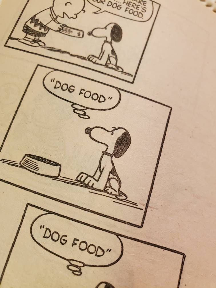 Booklet 50s Peanuts Snoopy Charles Schulz - Etsy