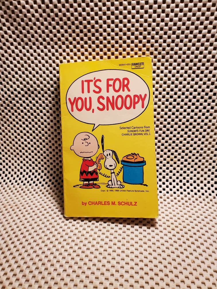 Booklet 50s Peanuts Snoopy Charles Schulz - Etsy