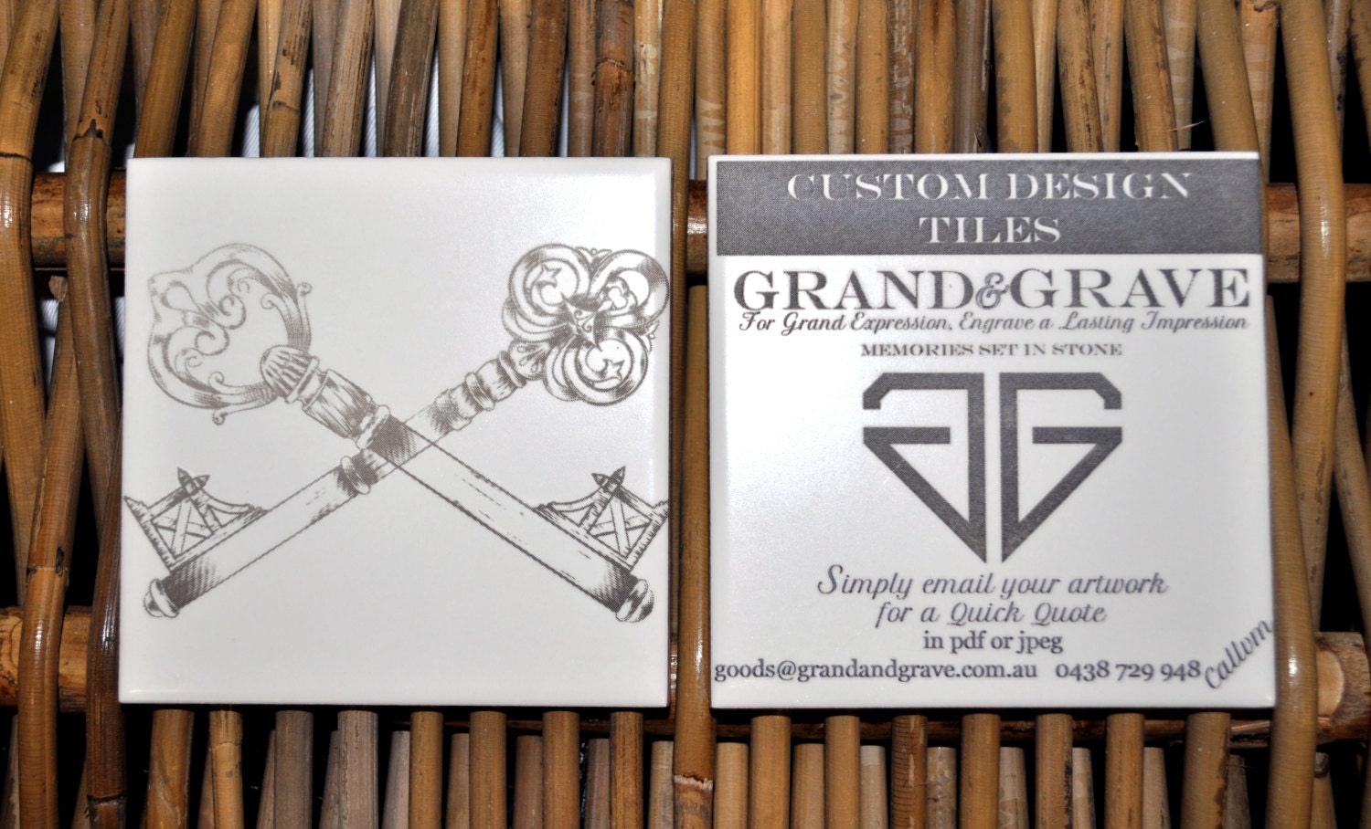 Custom Engraved Feature Decorative Tiles: We Can Engrave on - Etsy